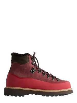 Diemme Roccia Vet Gomma Shearling Boots - Bordeaux