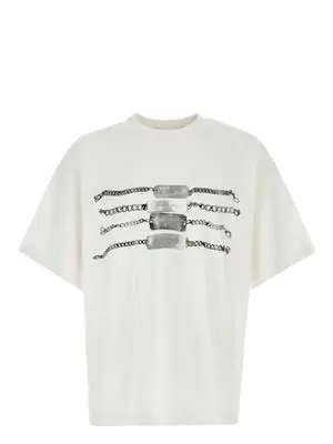 Alexander Wang Chain Graphic T-shirt - White