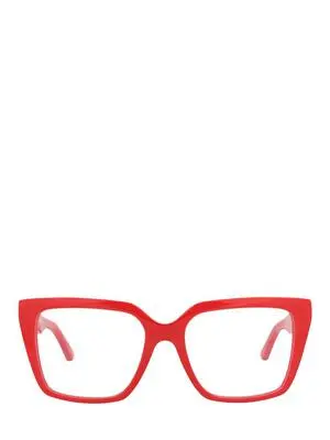 Balenciaga Acetate Optical Frames - Red Red Transparent (bb0130o/30010023/003)