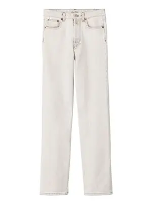 Miu Miu Five-pocket Denim Jeans - White