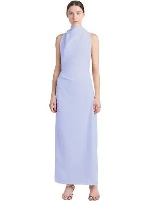 Proenza Schouler Twist-back Maxi Dress - Wisteria