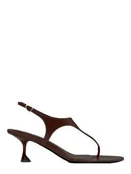Proenza Schouler Tee Thong Sandals - Chocolate
