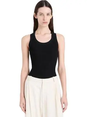 Proenza Schouler Roberts Knit Tank Black