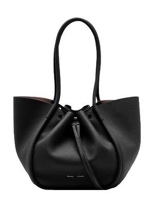 Proenza Schouler Large Ruched Tote Black