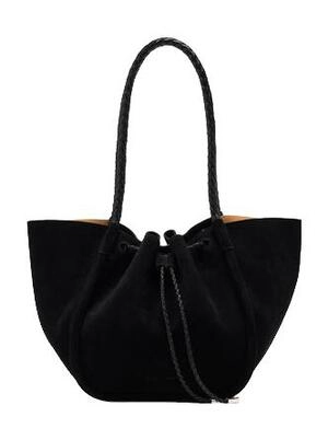 Proenza Schouler Large Ruched Tote Black