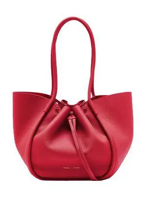 Proenza Schouler Large Ruched Tote - Tomato