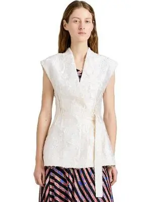 Proenza Schouler Cindle Gillet Off White Multi
