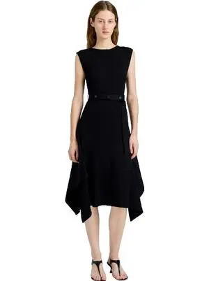 Proenza Schouler Artemis Rib Knit Dress - Black