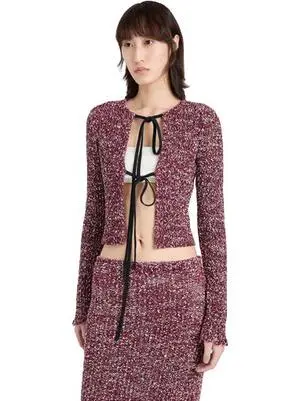 Proenza Schouler Colette Top - Wine Multi
