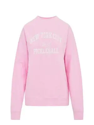 LoveShackFancy First Port X New York City Pickleball League Crew Neck - Pale Pink