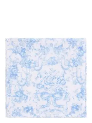 LoveShackFancy Cotton Wash Cloths Nantucket Blue