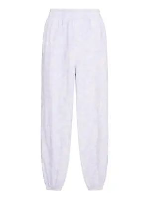 LoveShackFancy Lillia Toile Track Pants - Blue Cove