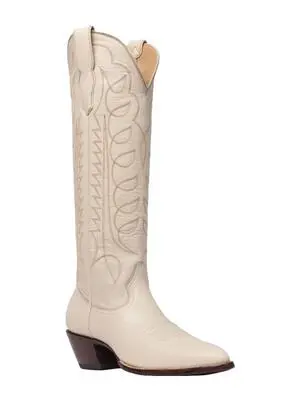 LoveShackFancy The Richmond Boots - Bone