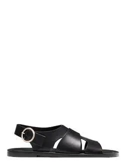 Proenza Schouler Capri Fisherman Sandals - Black