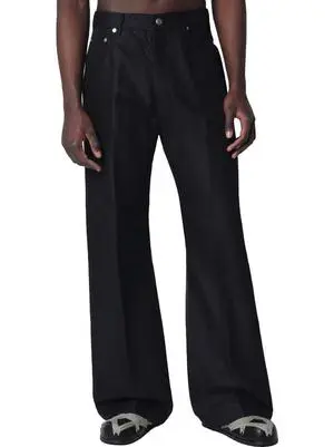 Rick Owens Cotton-blend Trousers - Black