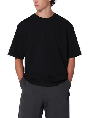 Studio Nicholson Lay T-shirt Black Boxy Fit Black