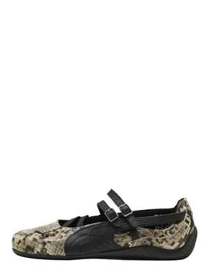 PUMA Speedcat Ballet Snake Print Sneakers Black