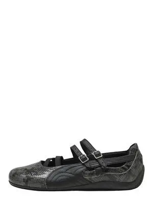 PUMA Speedcat Ballet Snake Print Sneakers Gray