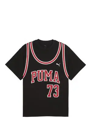 PUMA Out Of Bounds Basketball T-shirt - Black