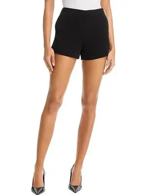 Aqua High-rise Shorts - Black
