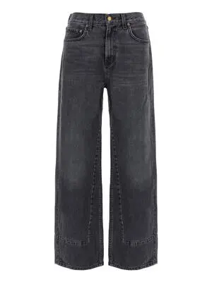 B Sides Marcel Culotte Jeans - Black