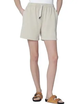 Isabel Marant Cotton-blend Sporty Shorts - Beige