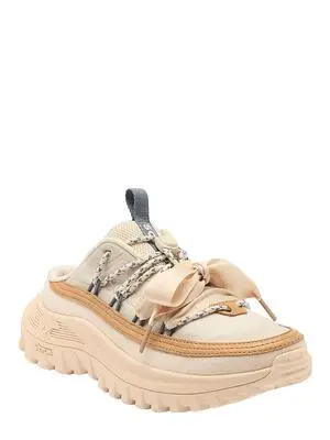 Sorel Callsign Mule Sneakers White Peach