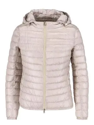Herno Padded Down Jacket With Hood Cream
