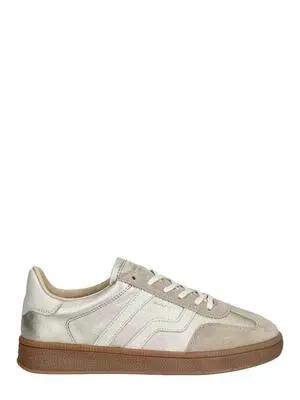 Gant Cuzima Panelled Sneakers - Gold