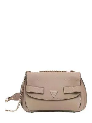 Guess Serenova Chain Strap Satchel - Neutrals