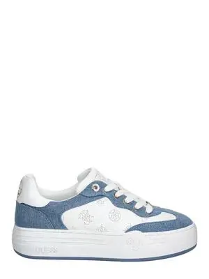 Guess Perforated Sneakers - White