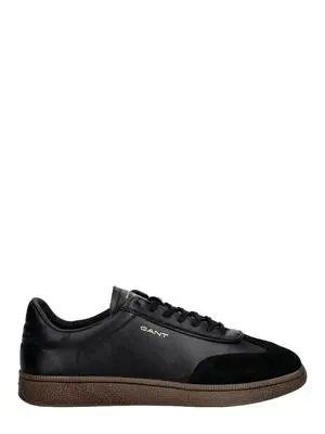 Gant Suede Panel Sneakers - Black