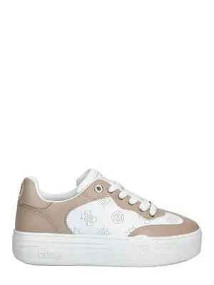 Guess Perforated Panel Sneakers - White