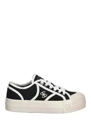 Guess Logo-detail Sneakers - Black