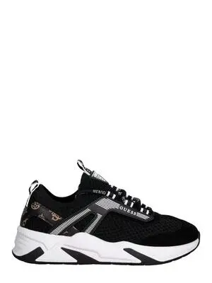 Guess Genga Panelled Sneakers - Black