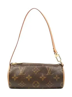 LOUIS VUITTON 1990-2010 Monogram Papillon Pochette - Brown