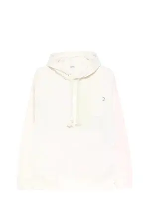 Loewe Drawstring Hoodie With Kangaroo Pocket - Neutrals