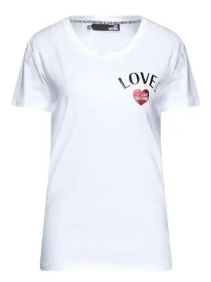 Moschino Printed Jersey T-shirt - White