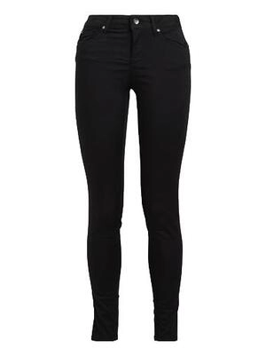 LIU JO LIU •JO Skinny Jeans With Leather Trims And Appliqués