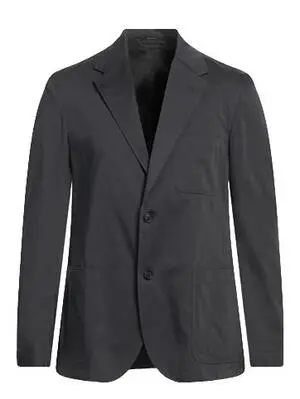 Dunhill Blazer Charcoal Size Cotton, Mulberry Silk, Elastane - Grey