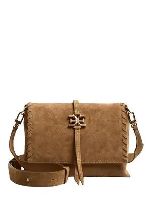 SAM EDELMAN Sylvia Suede Crossbody Bag