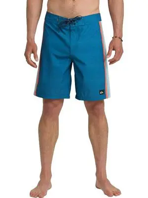 Quiksilver Fade Lines 19" Board Shorts - Dark Denim