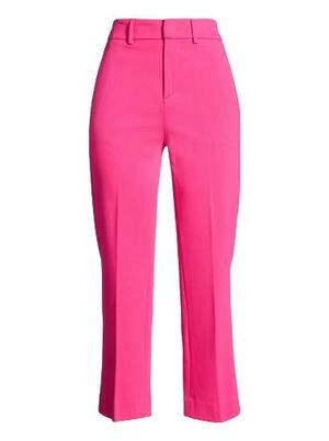 DONDUP Straight-leg Viscose-blend Pants - Fuchsia