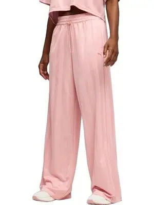 PUMA League Wide Leg Pants - Rosy Outlook