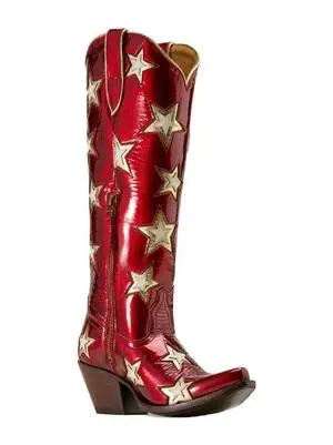 Ariat Casanova Star X Toe Western Boot - Red