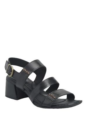 BØRN Secan Block Heel Sandal - Black
