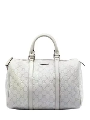 Gucci 2016-2026 Medium Sisma Joy Boston Bag - White