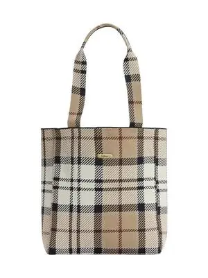Barbour Layla Tartan Shopper Bag - Rosewood Tartan