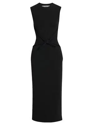Alexander Wang Jersey Midi Dress - Black