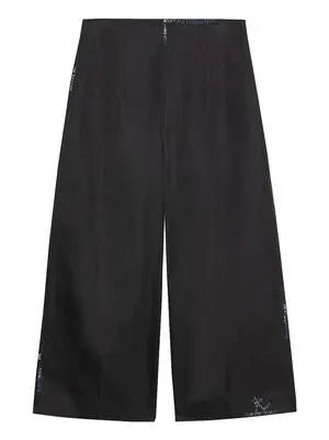 Marni Cotton Culottes - Black